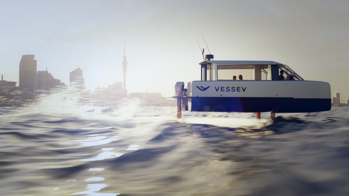 Vessev launches electric hydrofoiling passenger vessel | Advanced ...