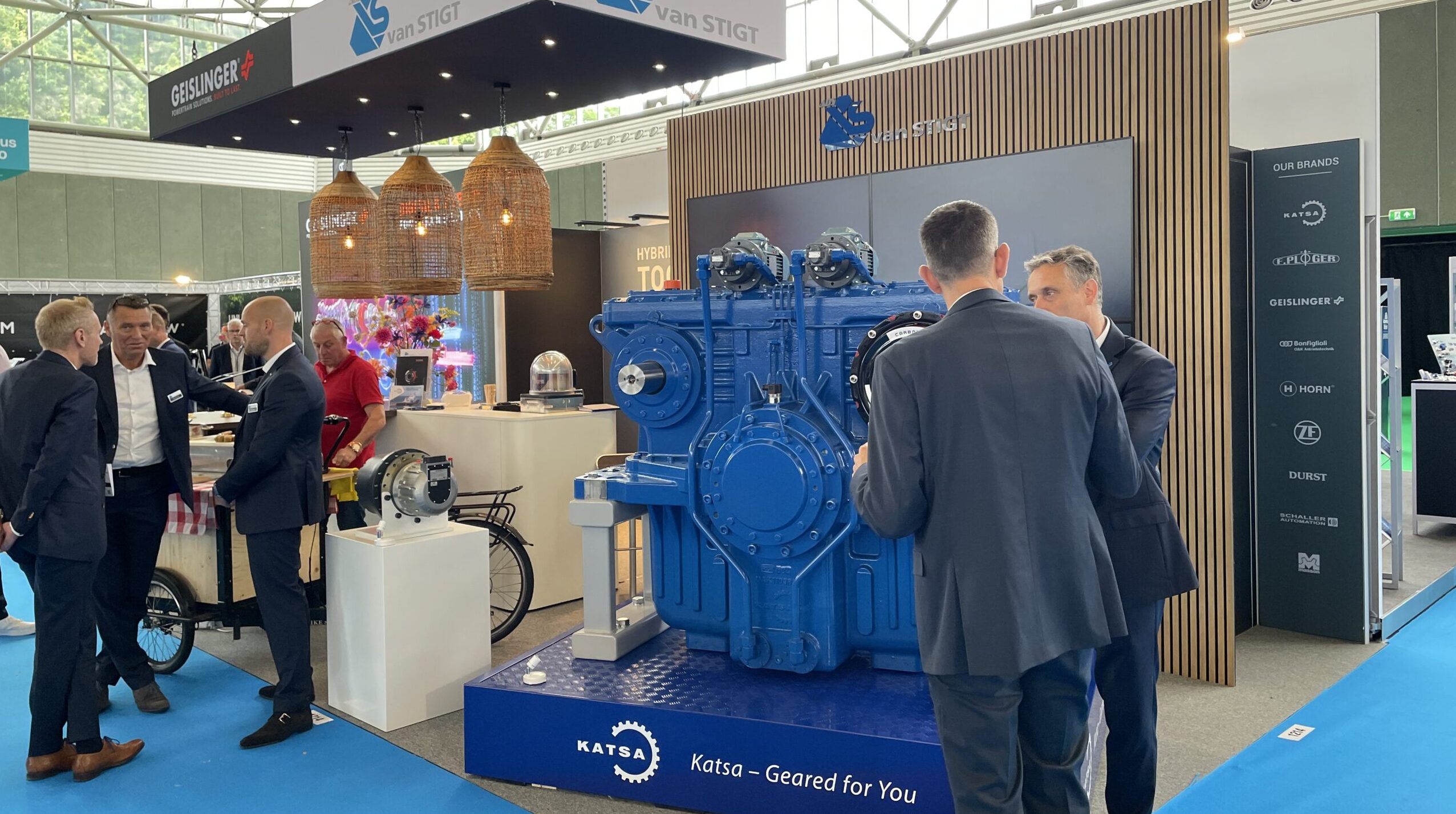 EXPO NEWS Day 1: ADS van Stigt and Katsa present gearboxes for electric ...